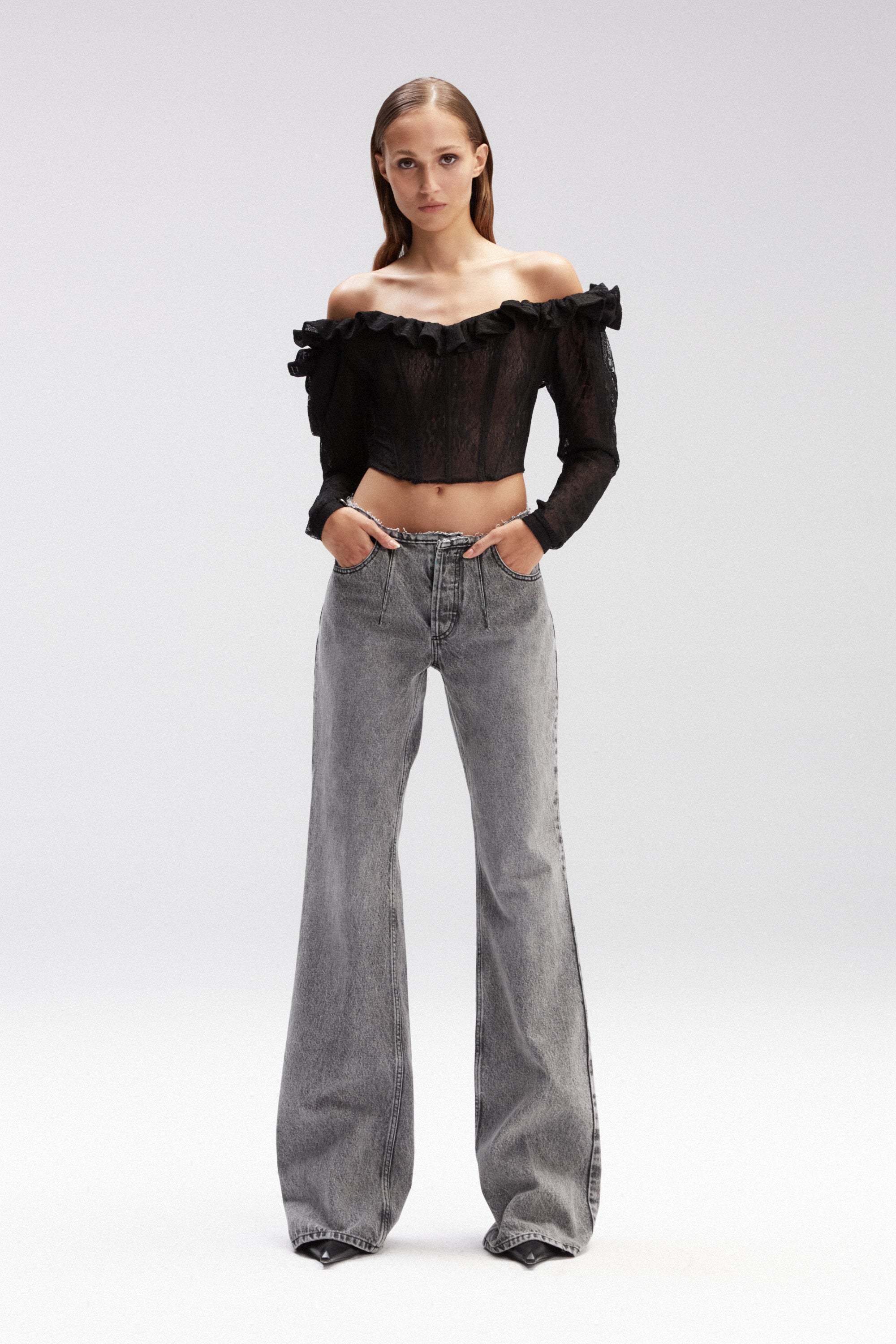 Greci Jeans Grey